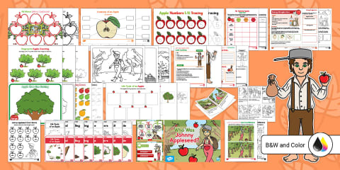 Johnny Appleseed Emergent Reader