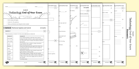 GRADE 8 TECHNOLOGY MINI-PAT With Extended Questions Term 3