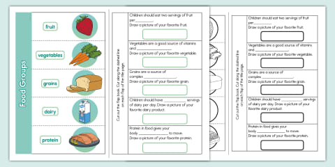 Food Groups Interactive Game
