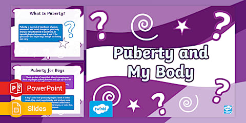 Understanding Puberty Powerpoint Google Slides For 6th 8th Grade
