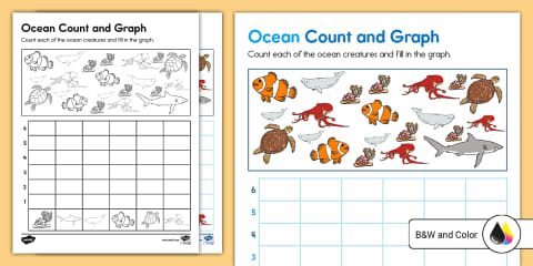 Ocean Animals Activity Pack for PreK-K
