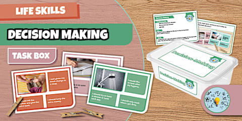 SEND Older Learner Life Skills What Would You Do If? Game