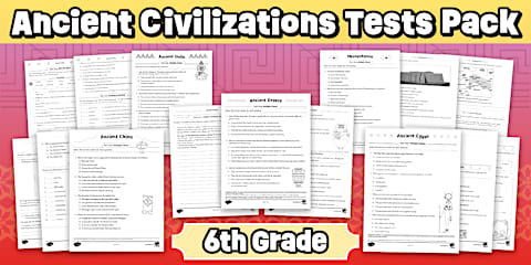Ancient Greece Reference Sheet for 6th-8th Grade