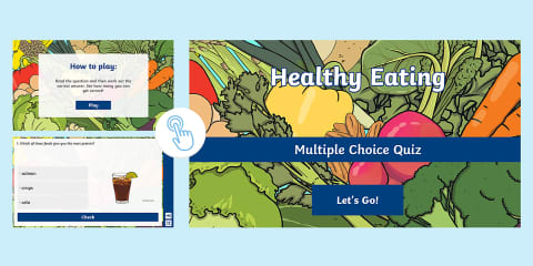 Healthy Eating Plate Interactive Sorting Activity