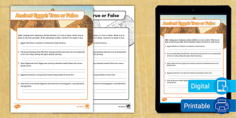 Ancient Egypt Bell Ringers for 6th-8th Grade PowerPoint & Google Slides