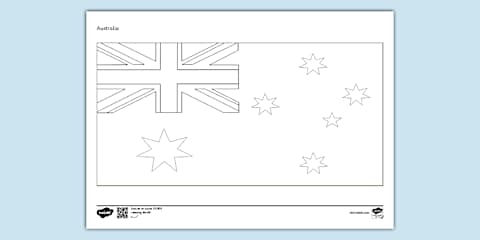 Aboriginal Flag Printable Activity Sheet - Australia