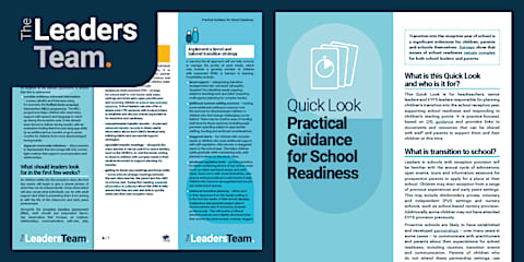 Quick Look: Establishing Routines for Adaptive Teaching