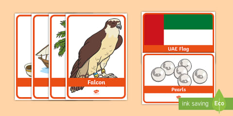 Large Alphabet Display - UAE Themed