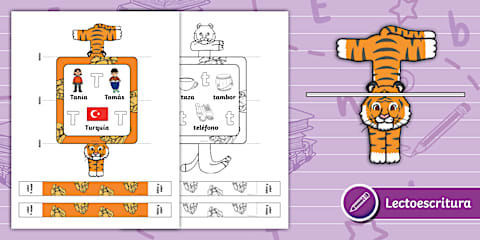 Juego: Sonido Inicial Letra T | Spanish Initial T Sound Game