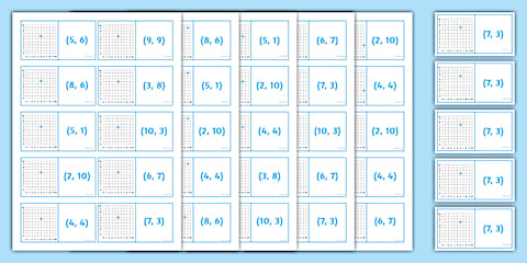 Coordinates and Area Island Game