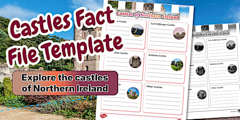 10 Facts About Carrickfergus Castle Display Poster