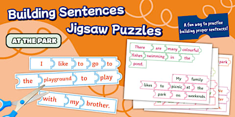 Sentence Building Poster