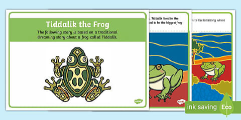 Tiddalik the Frog Activity Pack-Australia