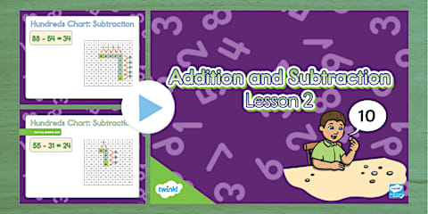 Grade 2 Addition and Subtraction PowerPoint Lesson 1