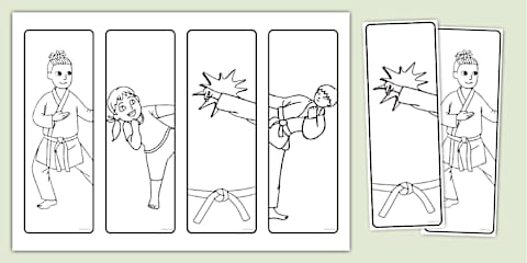 Karate Fact Sheet Activity Sheet