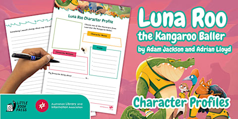 NSS 2026 Comprehension Cards for Luna Roo the Kangaroo Baller