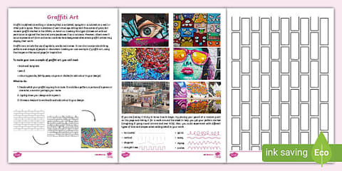Banksy Street Art Worksheet