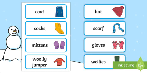 Spare Clothes Labels