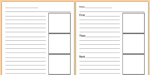 My Weekend Recount Snapshots Writing Frames - KS1 Resources