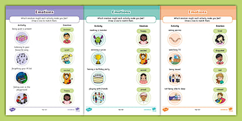 Feelings and Emotions Scenario Cards