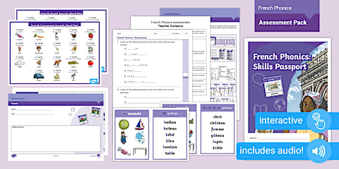 French Phonics: Vowel Sounds Flashcards