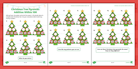 Christmas-Themed Subtraction to 10 Worksheet