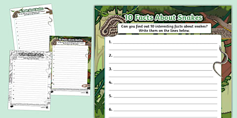 Snakes General Knowledge Quiz