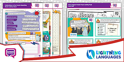 Ursa Lingua's Spanish Surprise PowerPoint