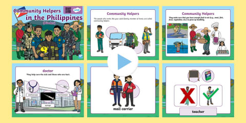 Community Helpers Interactive Matching Game