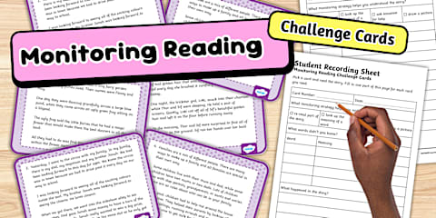 Monitoring Super Six Reading Comprehension Pack