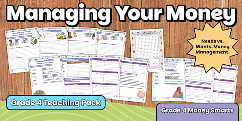 Grade 4 F.1.5 Financial Literacy Assessment