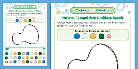 Grade 2 Robotics and Coding - Term 1 - Coding Worksheet: Two-in-One ...