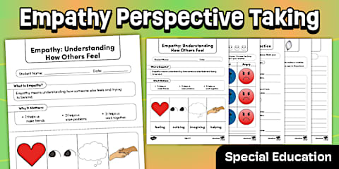 Transitions Social Story Booklet for Special Education