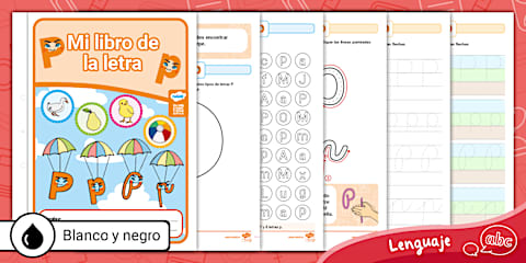 Cuadernillo: Las consonantes M P L T S D N F - Educación Infantil