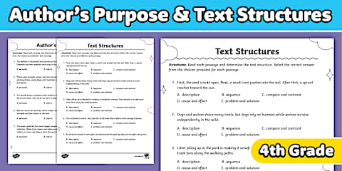 Author's Purpose Anchor Chart