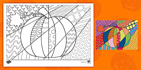 Chinese Dragon Pop Art Colouring Page