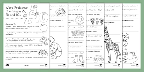 Too Many Frogs: Skip Counting in 2s, 5s and 10s
