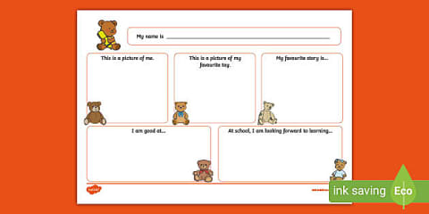 Teddy Bears' Picnic Writing Activity