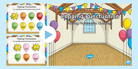 Year 2 Punctuating Sentences Warm-Up PowerPoint
