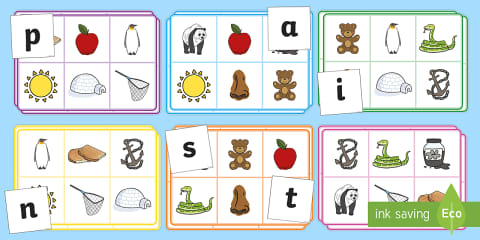 SATPIN Phonics Sorting Activities