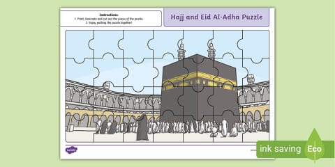 KS1 Muslim Hajj Word Mat