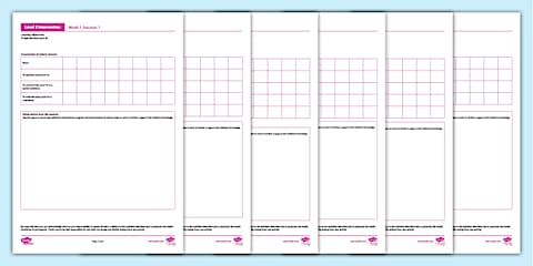 KS1 Level 2 Intervention Record Sheet Pack