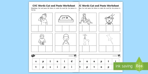 SEND CVC s, a, t, p, i, n Words Colour, Write & Read