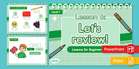 ELL Curriculum: Level 1, Lesson 1 Basic Greetings PowerPoint & Google ...
