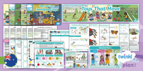 Foundation Science Toys That Move Lesson 4 Roll and Slide