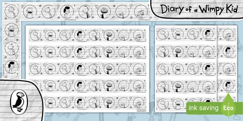 Diary of a Wimpy Kid Character Description | Puffin | Twinkl