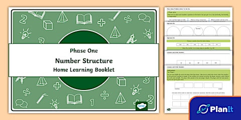Phase 1 Number Structure Home Learning Booklet