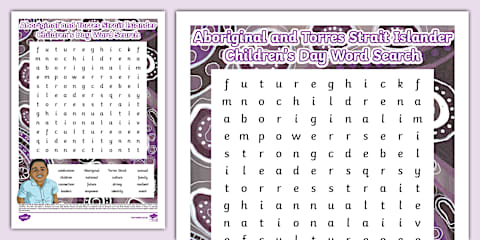 NAIDOC Week 2024 - Word Search