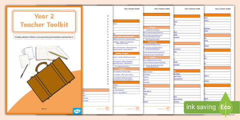 Year 2 Classroom Essentials Y2 Checklist