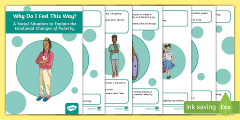 Puberty How Our Bodies Change Diagrams PowerPoint
